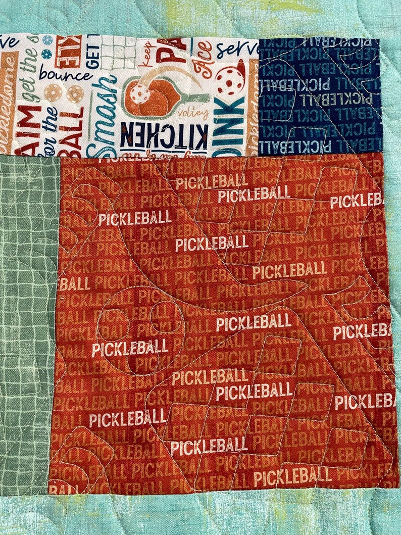 Pickleball Quilt 64 X 75 - Etsy