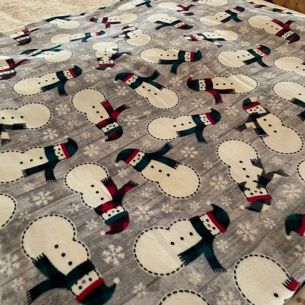 Fleece Snowman - Etsy