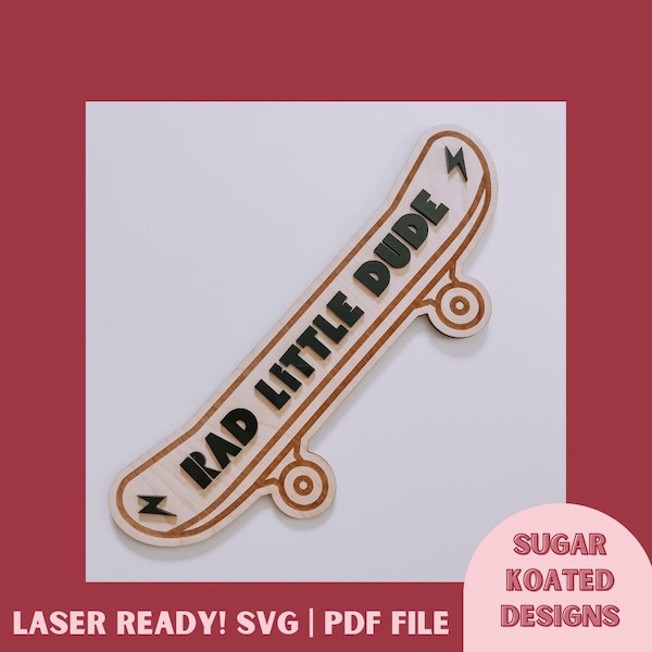 Rad Little Dude Svg - Etsy