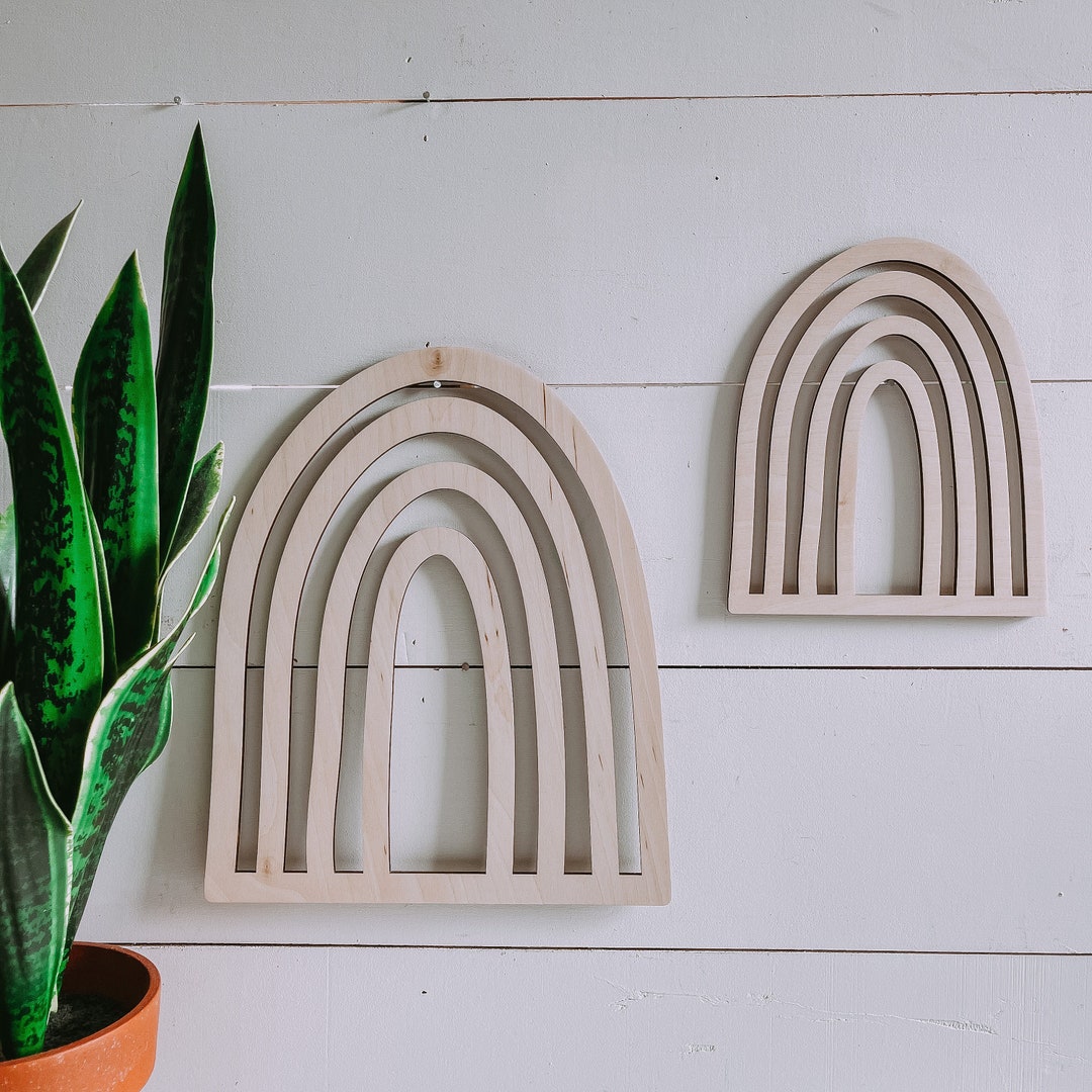 Boho Rainbow Wall Decor, Wall Hanging Rainbow, Boho Rainbow, Whimsical ...