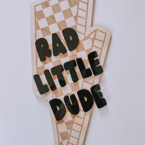 SVG Rad Little Dude, Laser Cut File, Laser Files, Trendy Laser File ...