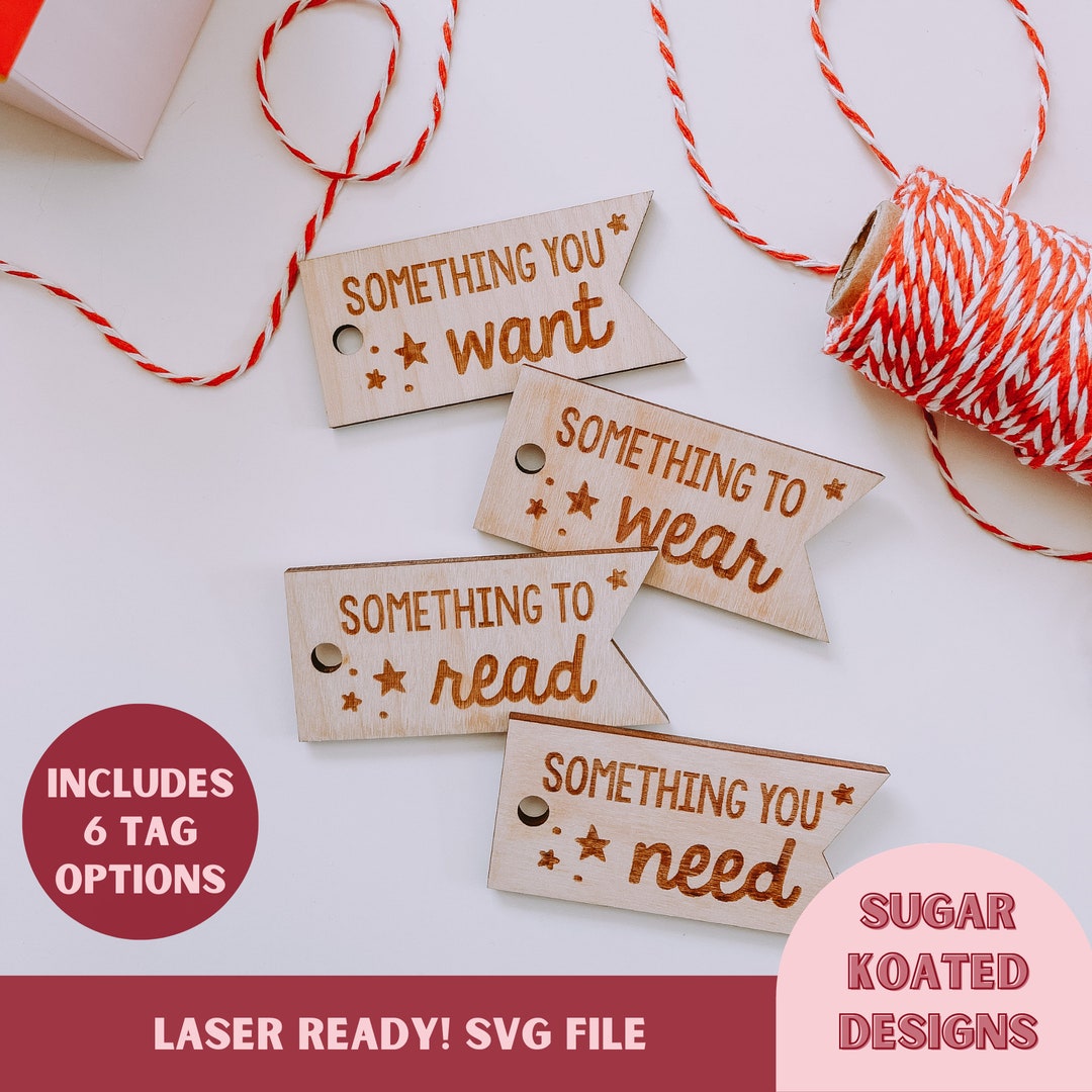 SVG Intentional Gifting Tags, Gift Tag Sag, Intentional Gift Giving ...