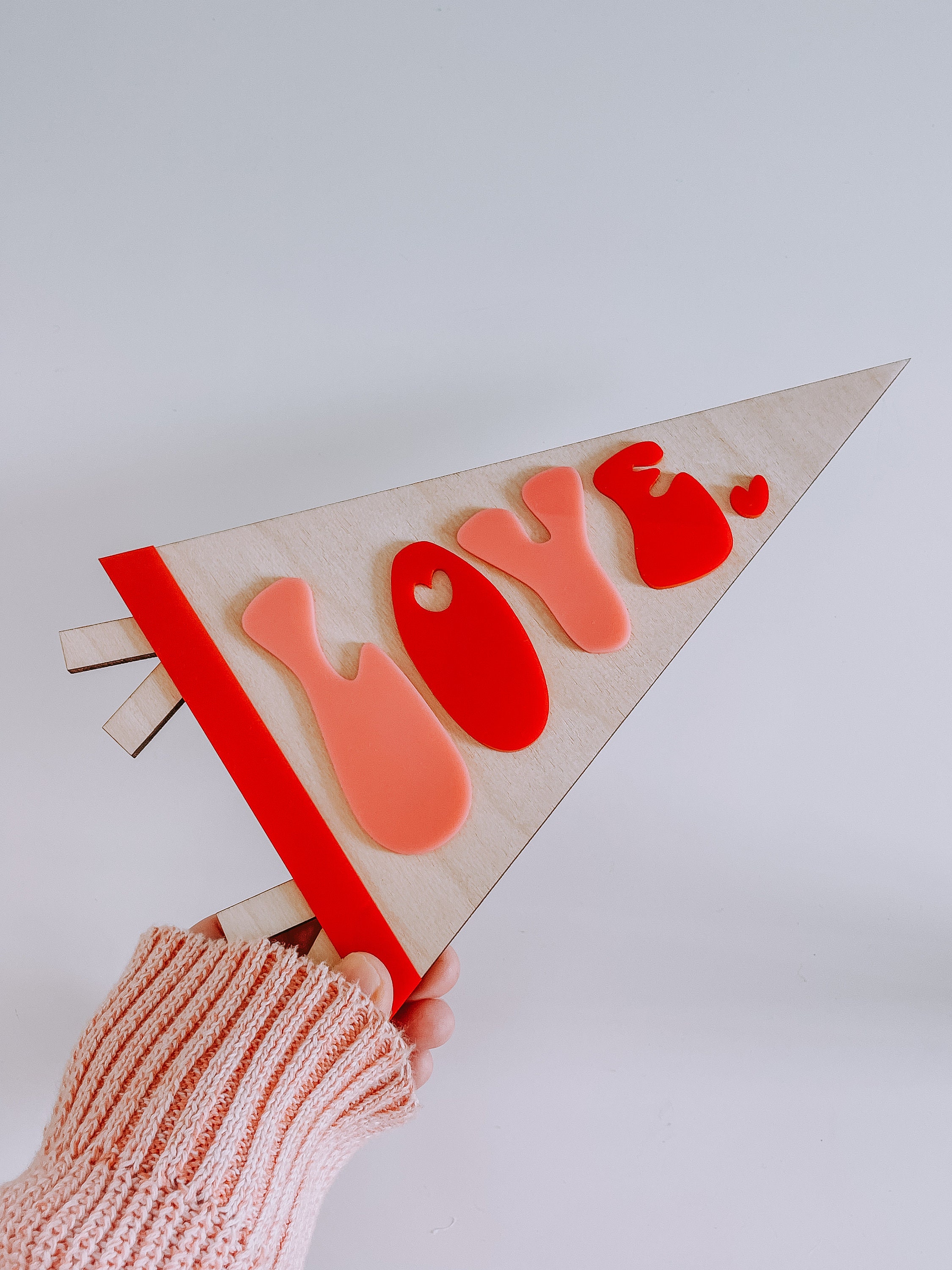SVG Valentine's Pennant Sign, Pennant Flag, Love, Valentine's SVG ...