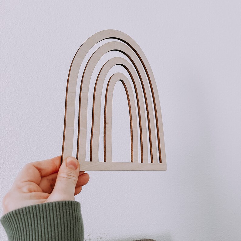 Boho Rainbow Wall Decor Wall Hanging Rainbow Boho Rainbow - Etsy