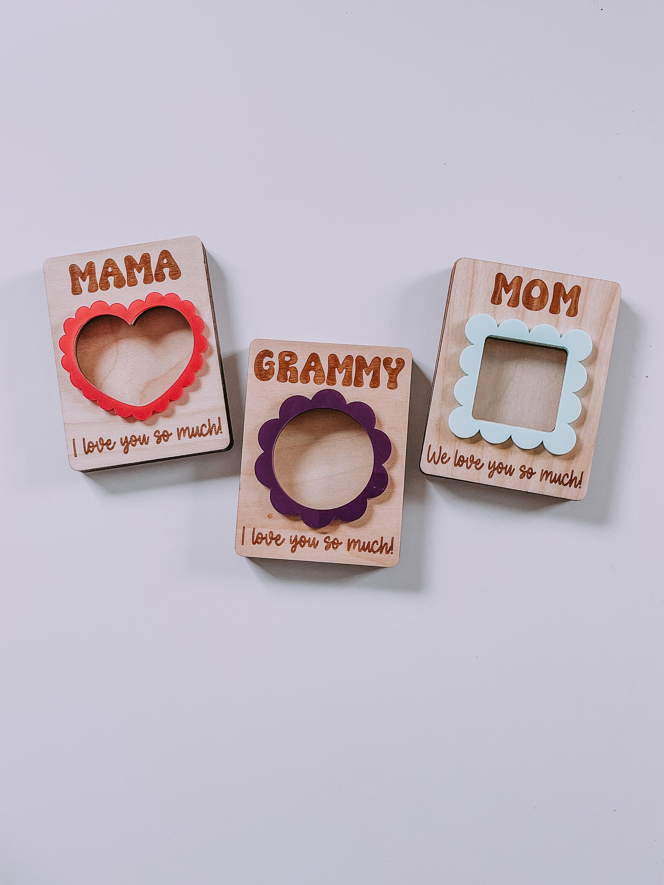 SVG Mom Photo Magnet, Mom Photo Frame, Laser Cut File, Laser File, SVG ...