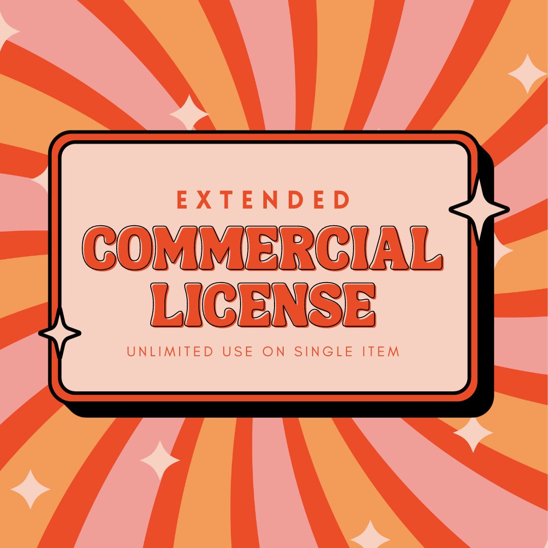 Extended Commercial License Use for Unlimited Use of One Listing in Our ...