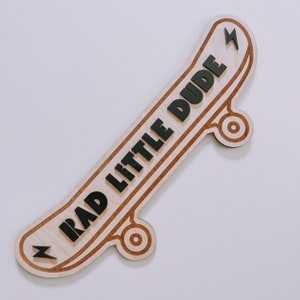 SVG Rad Little Dude Skateboard, Laser Cut File, Laser Files, Trendy ...