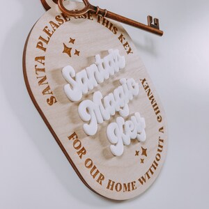 Santa's Magic Key Ornament, Kids Christmas Ornament, Christmas Magic ...