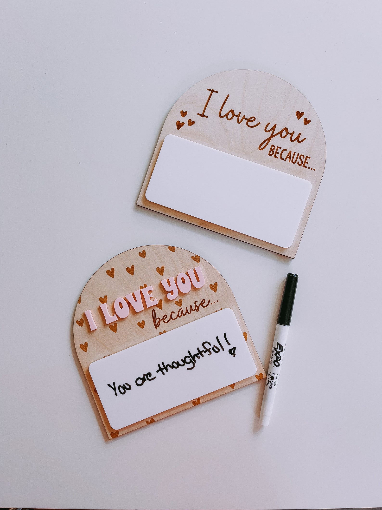 SVG I Love You Because, Valentine's SVG, Valentine's Day, Laser Cut ...