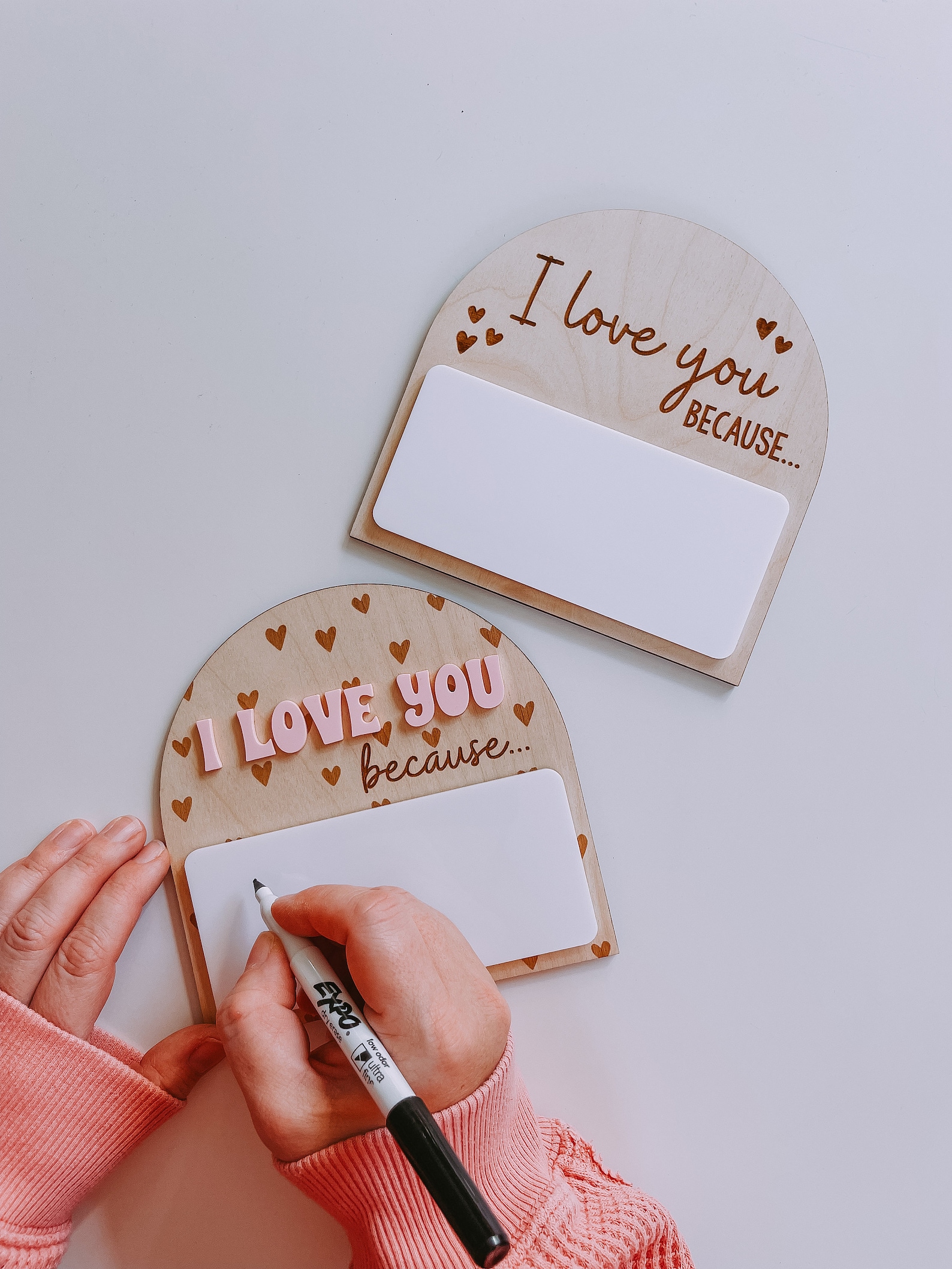 SVG I Love You Because, Valentine's SVG, Valentine's Day, Laser Cut ...