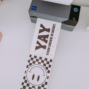 Retro Thermal Label Bundle, Thermal Printer Stickers, Shipping Stickers ...