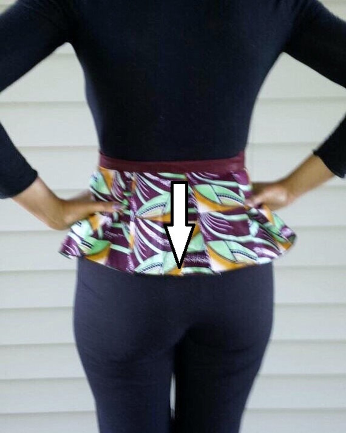 Ankara Belt Peplum Belt African Print Belt Women's | Etsy