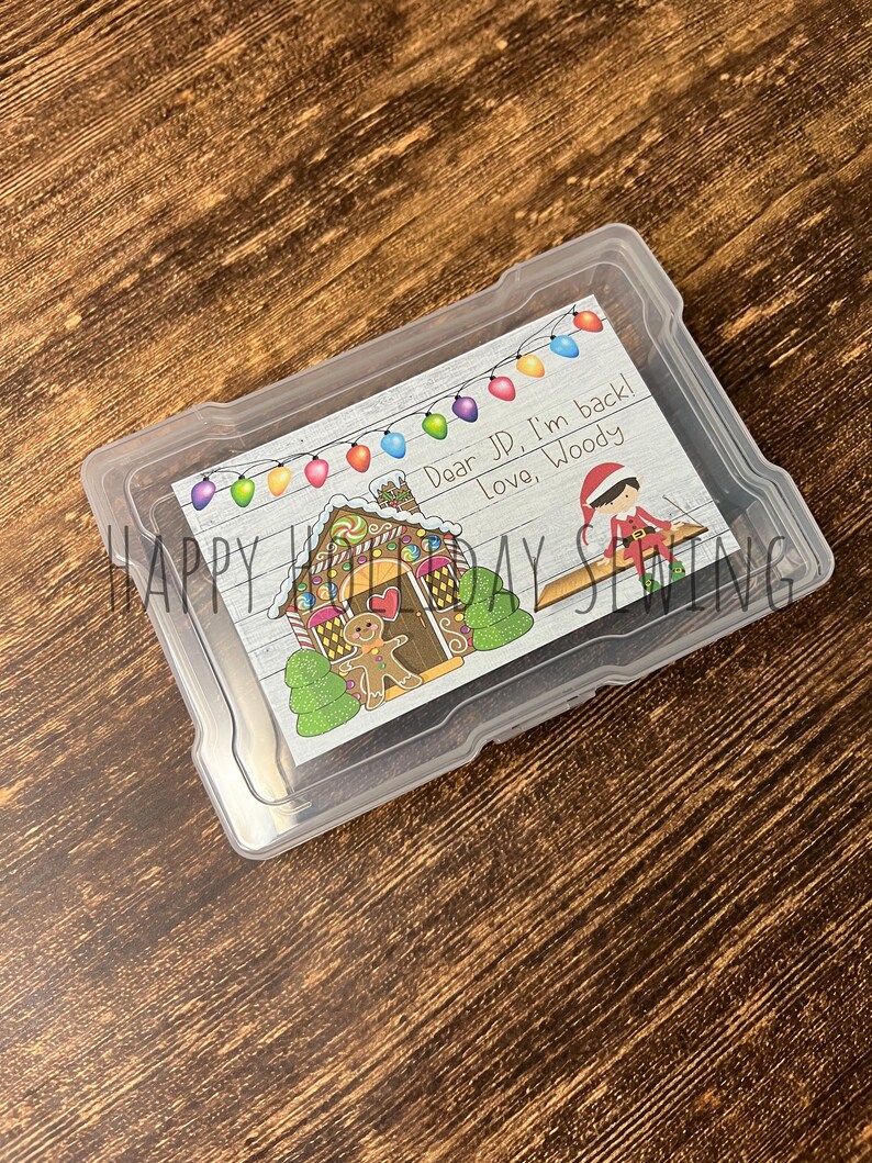 Personalized Elf Welcome Back Puzzle - Etsy