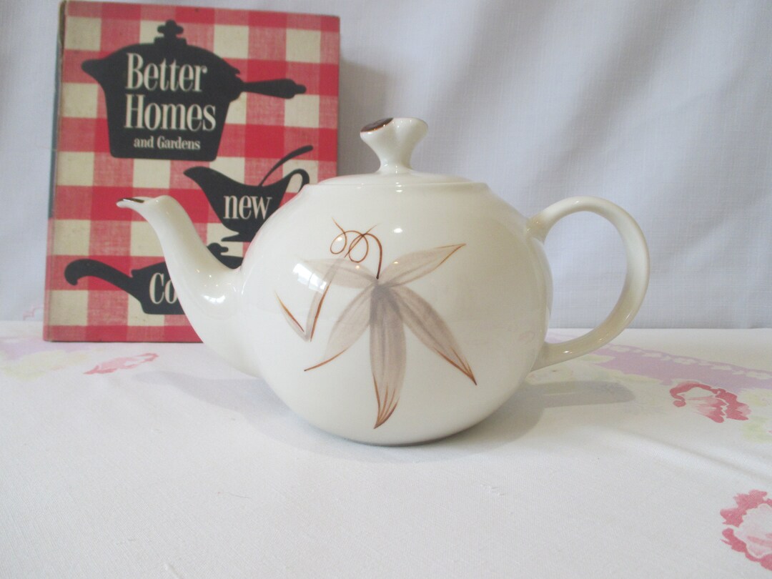Winfield China Pink Passion Tea Pot - Etsy