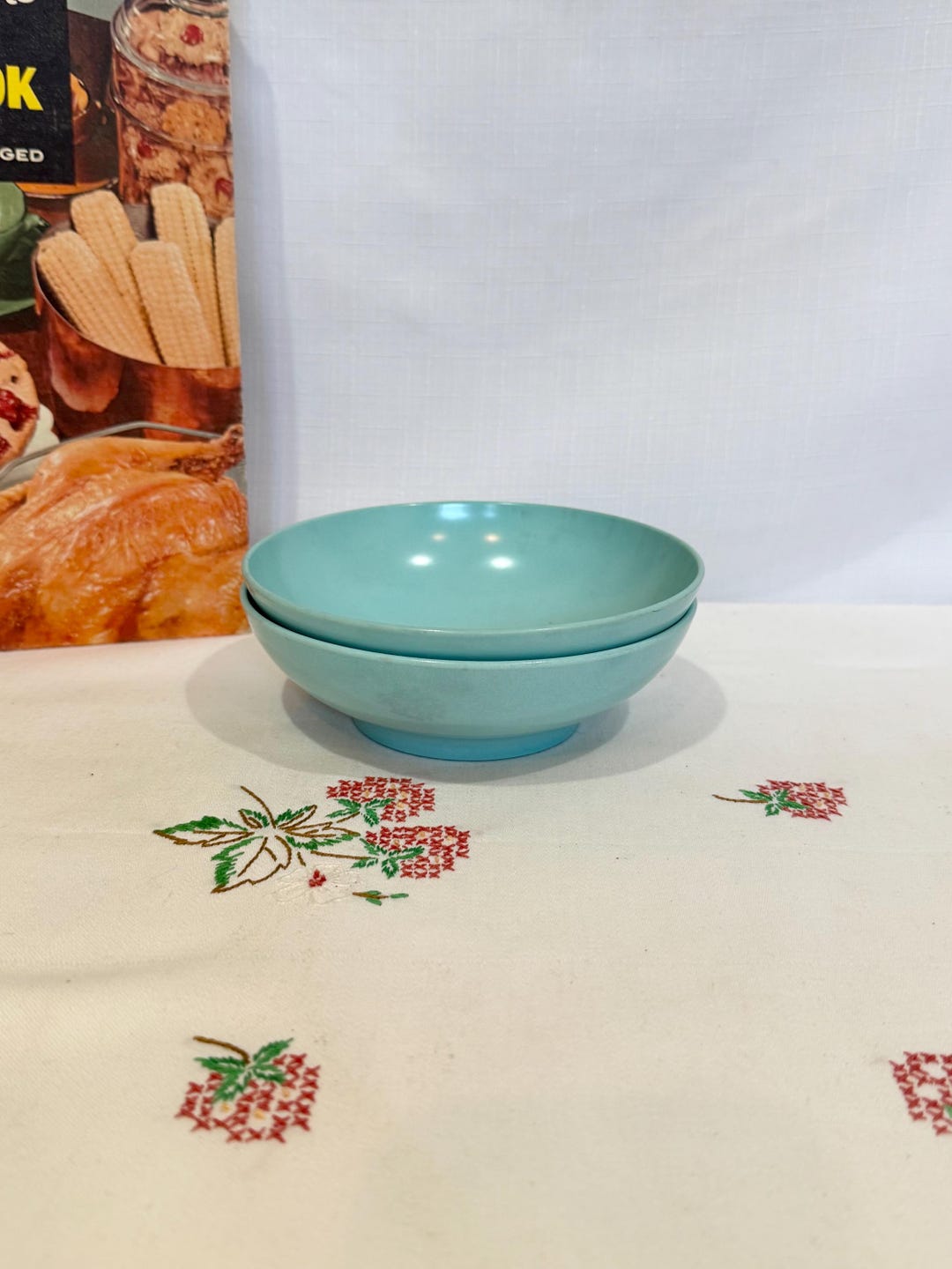 2 Melmac Durawear Turquoise Cereal/dessert Bowls - Etsy