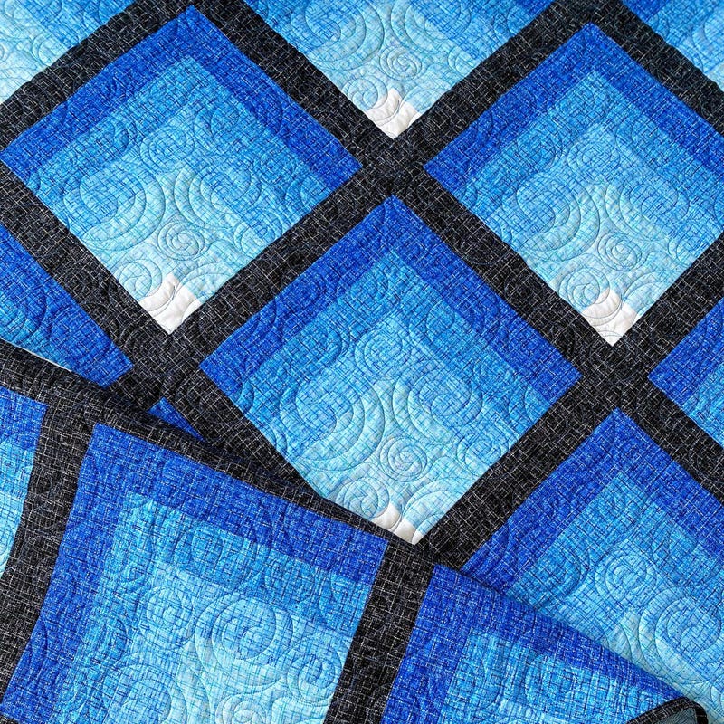 Waterfall Quilt Pattern Pdf - Etsy