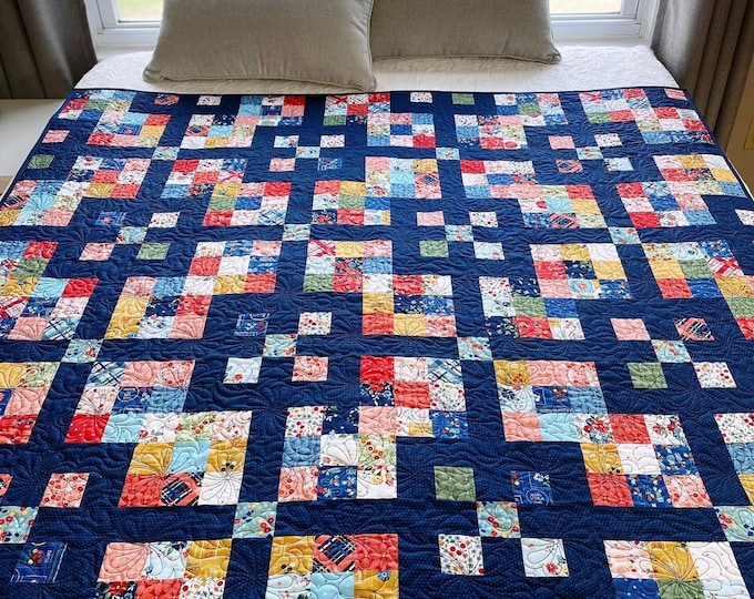 Square Step 2-1/2" Strip Quilt Pattern - Multiple Sizes - PDF Version ...
