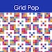 8 Sizes Grid Pop Quilt Pattern PRINTED, Jelly Roll or Fqs, Baby Lap ...