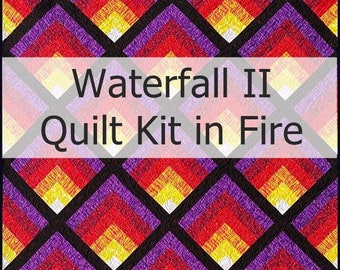Waterfall Ii Quilt - Etsy