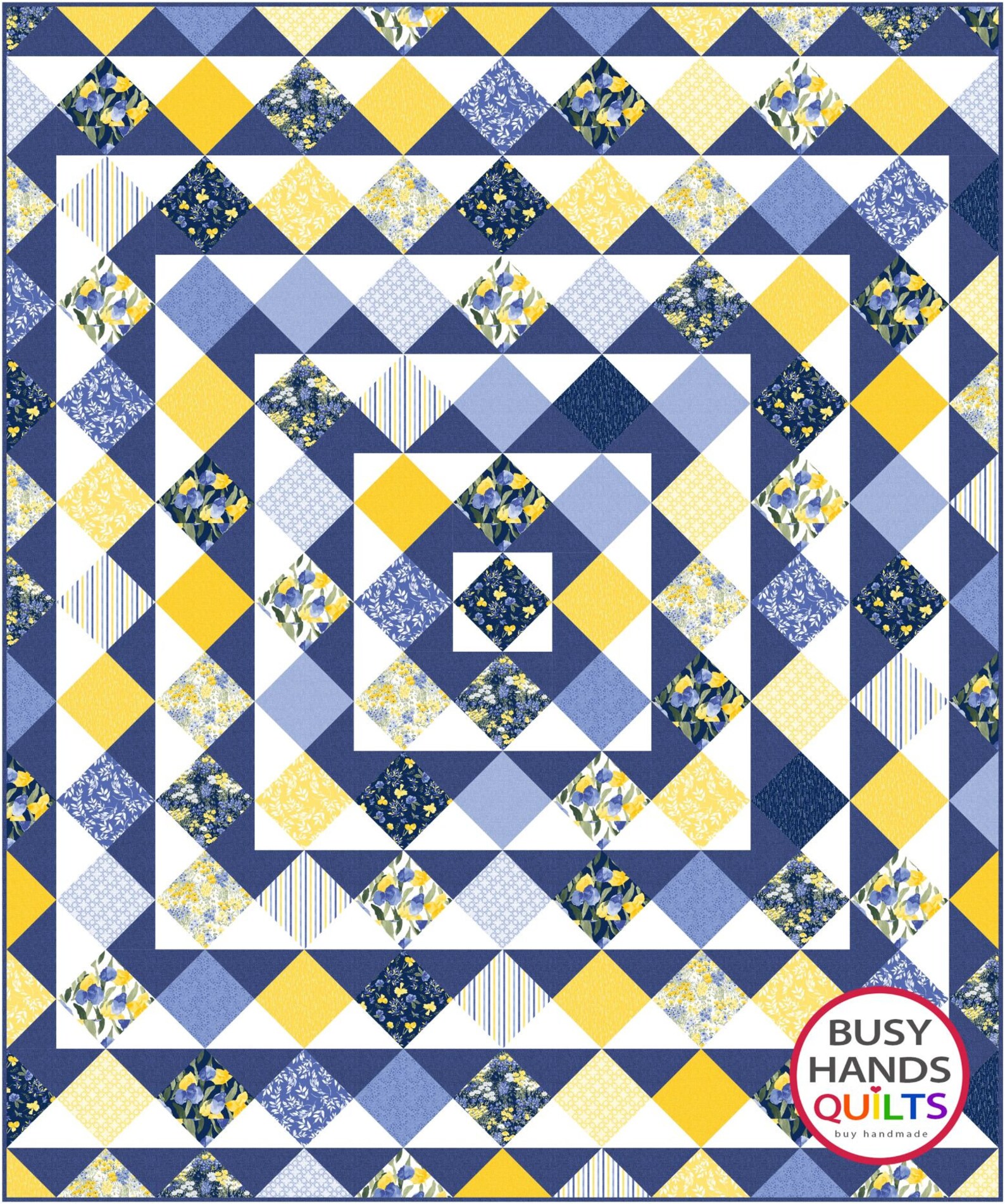 5 Sizes Skip to My Lou Quilt Pattern PRINTED Baby Throw Twin - Etsy ...