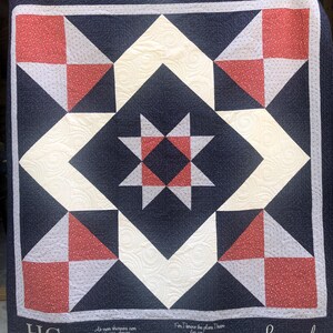 4 Sizes Giant Star Quilt Pattern PDF DIGITAL DOWNLOAD, Quick and Easy ...