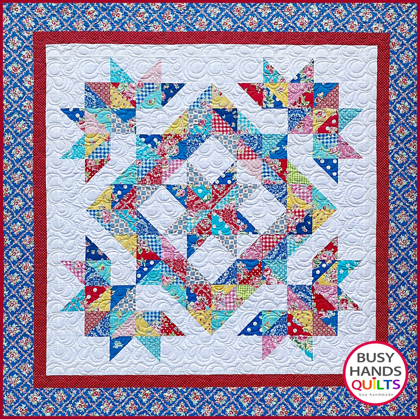 5 Sizes Whimsical Quilt Pattern PDF DIGITAL DOWNLOAD, Charms Squares ...