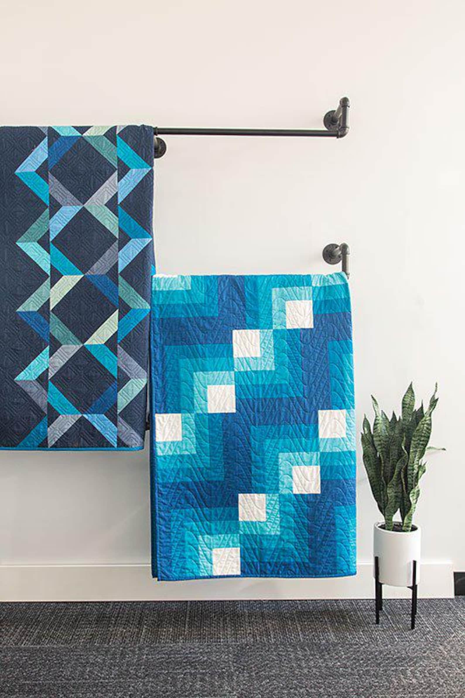 6 Sizes Envision Quilt Pattern, PDF DIGITAL DOWNLOAD, Baby Lap Throw ...