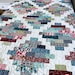 4 Sizes Hampton Court Quilt Pattern PRINTED, Throw Twin Queen King, Fat ...