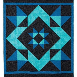 4 Sizes Giant Star Quilt Pattern PDF DIGITAL DOWNLOAD, Quick and Easy ...