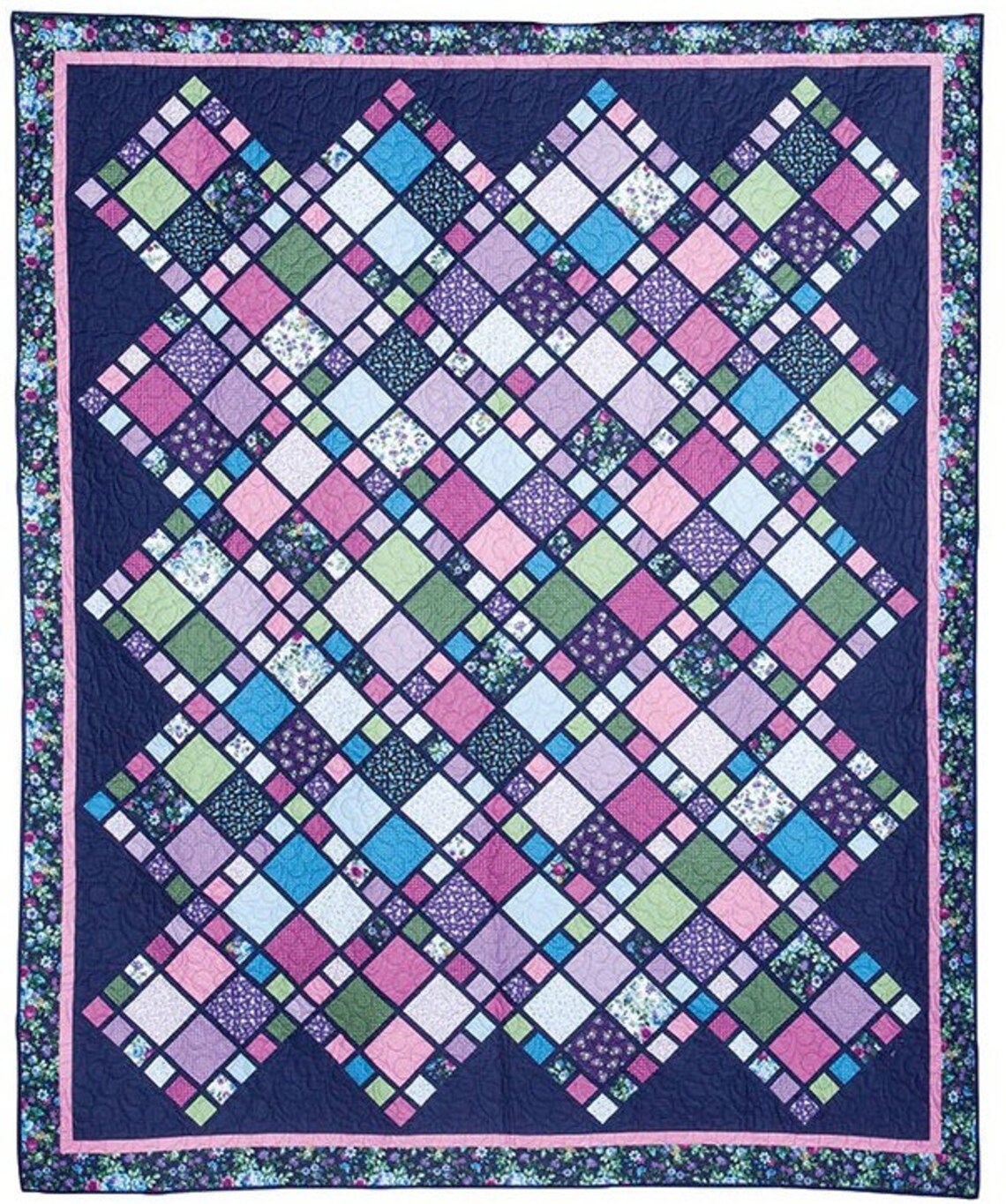 4 Sizes A Scrappy Life Quilt Pattern PRINTED Throw Twin - Etsy