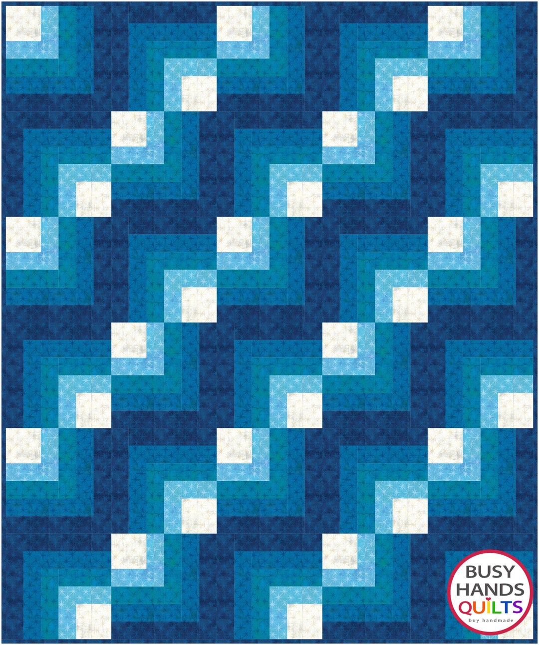 6 Sizes Envision Quilt Pattern PRINTED Baby Lap Throw Twin - Etsy