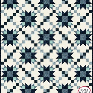 6 Sizes Shooting Stars Quilt Pattern, PDF DIGITAL DOWNLOAD, Lap Throw ...