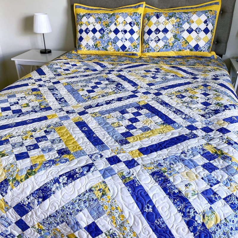 Bed Quilts Queen Sized - Etsy