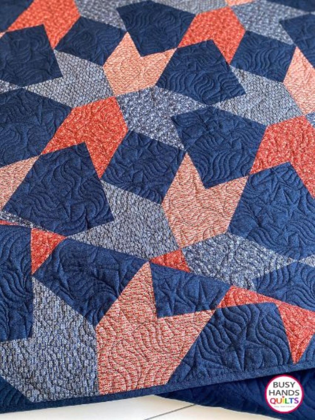 6 Sizes Forever Stars Quilt Pattern, PDF DIGITAL DOWNLOAD, Baby Lap ...