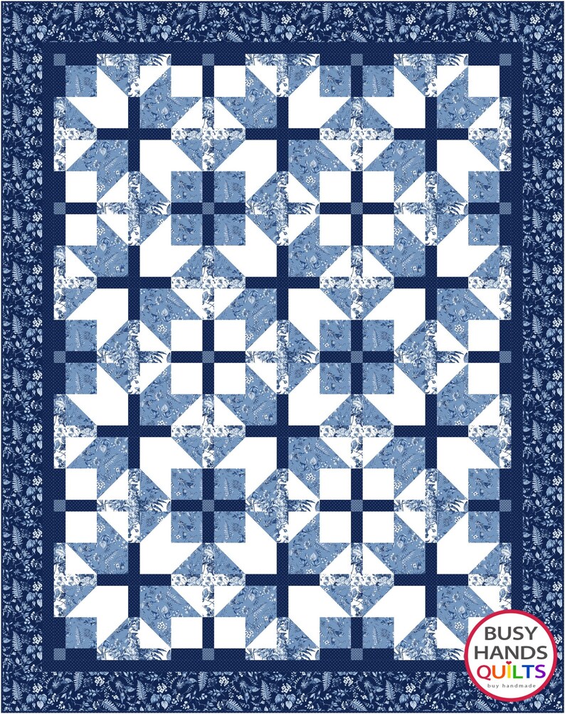 4 Sizes Mariposa Quilt Pattern PRINTED Throw Twin Queen - Etsy