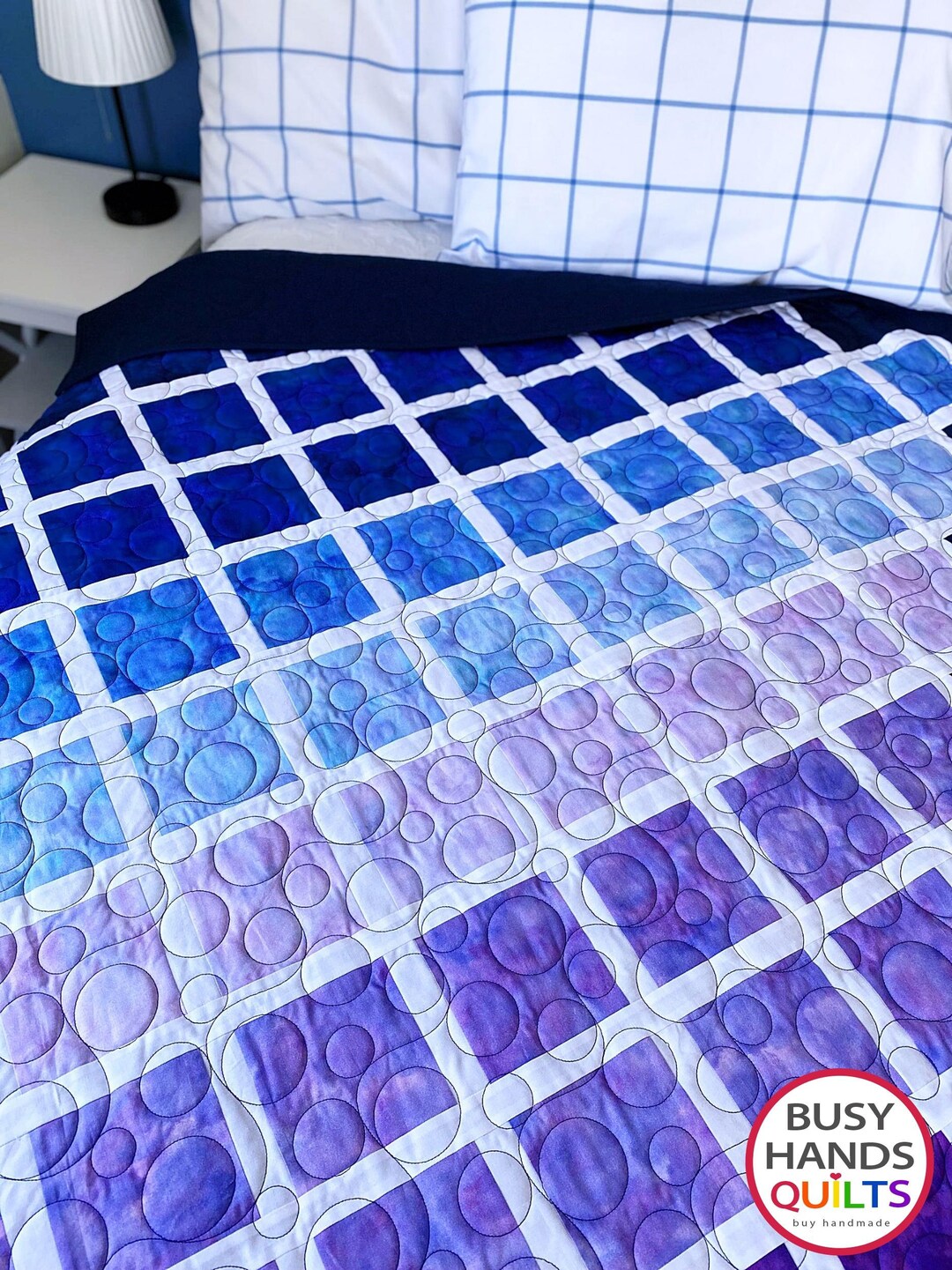 6 Sizes Gradient Quilt Pattern PDF DIGITAL DOWNLOAD, Baby Lap Throw ...