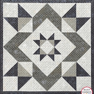 4 Sizes Giant Star Quilt Pattern PDF DIGITAL DOWNLOAD, Quick and Easy ...