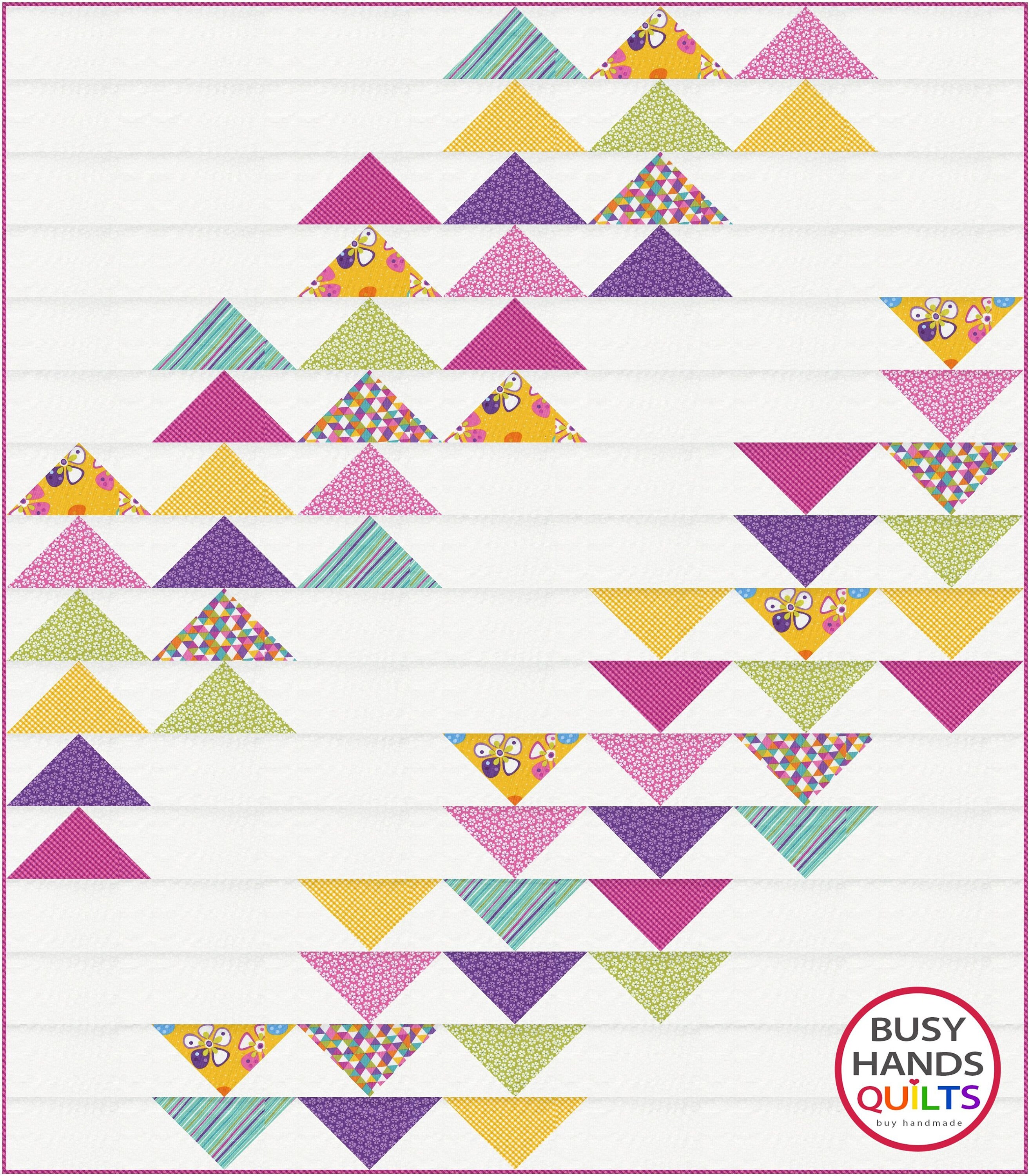 5 Sizes Formation Quilt Pattern PRINTED Baby Throw Twin - Etsy Canada