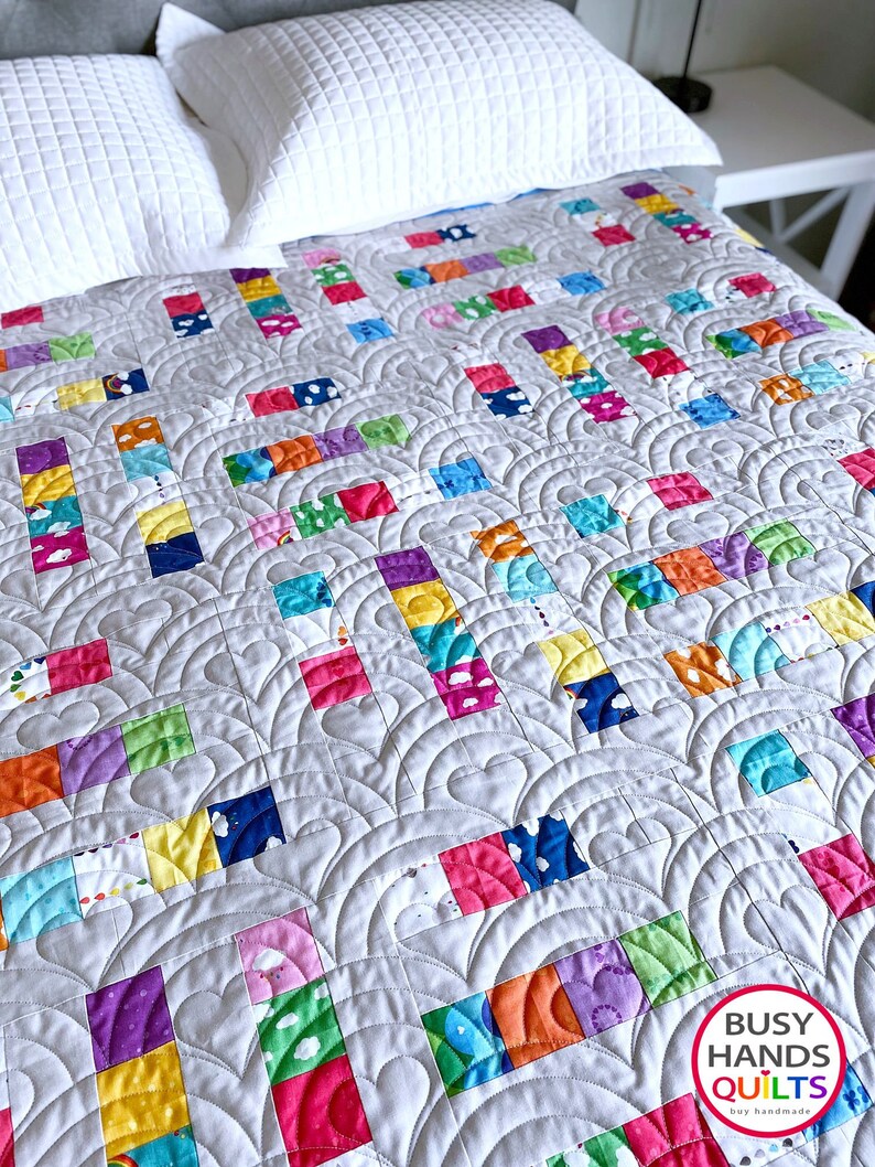 5 Sizes Good Morning Quilt Pattern PRINTED Jelly Roll - Etsy