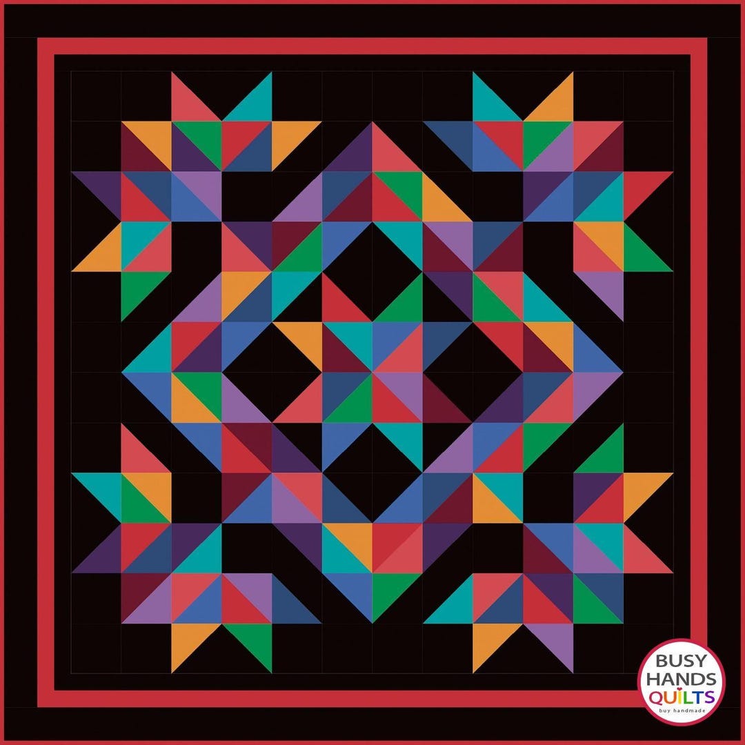 5 Sizes Whimsical Quilt Pattern PDF DIGITAL DOWNLOAD, Charms Squares ...