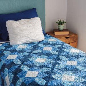 4 Sizes Sweet Comfort Quilt Pattern, PDF DIGITAL Download, Throw Twin ...