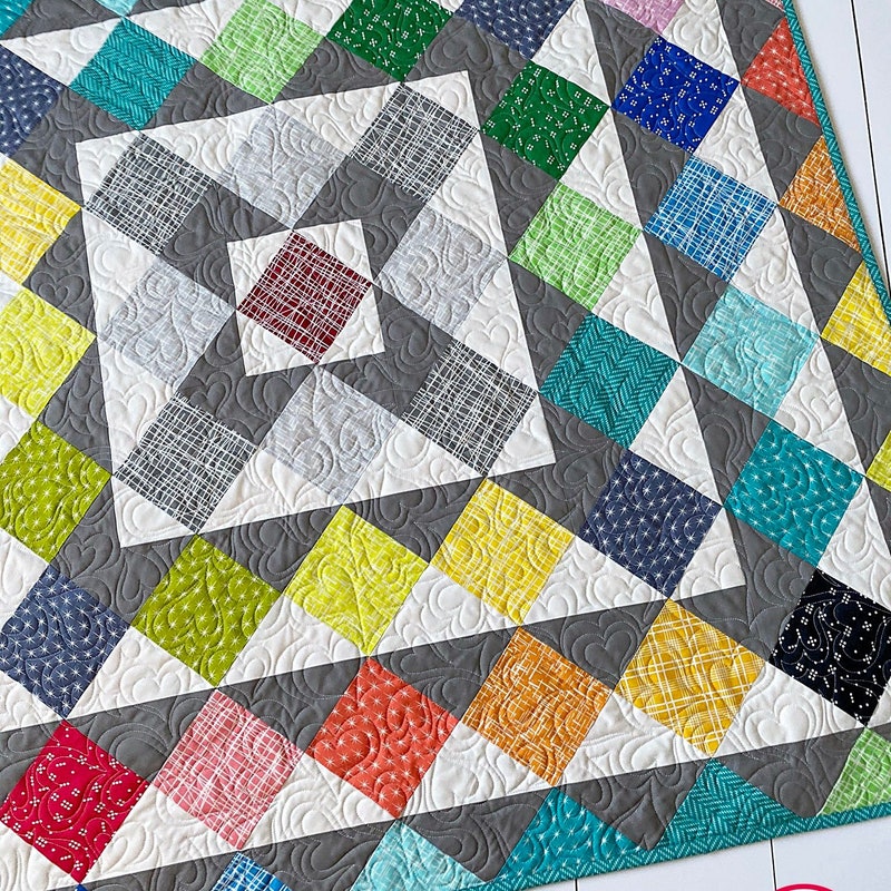Charm Pack Quilt Pattern - Etsy