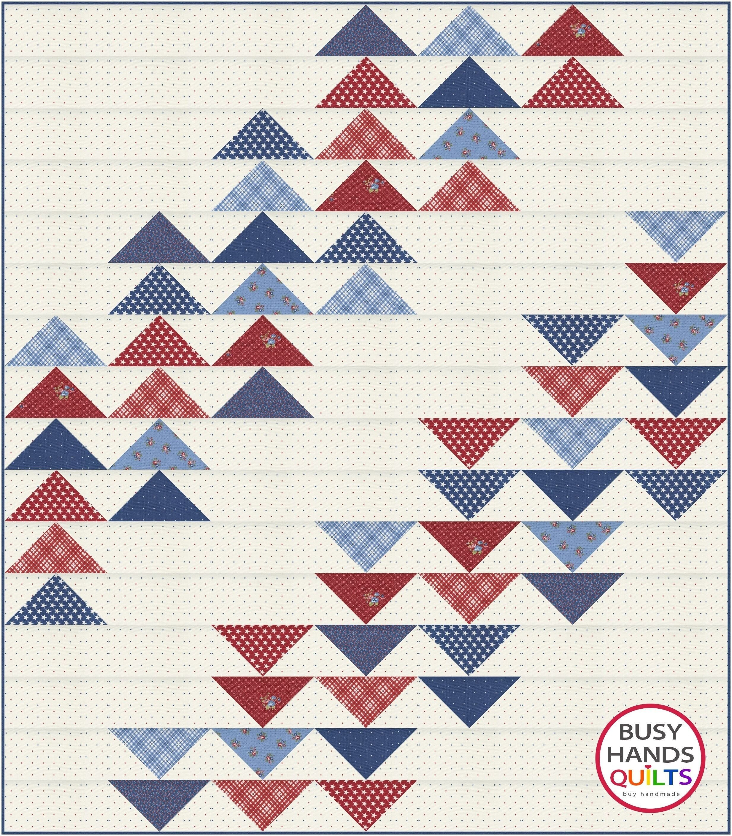 5 Sizes Formation Quilt Pattern PRINTED Baby Throw Twin - Etsy Canada