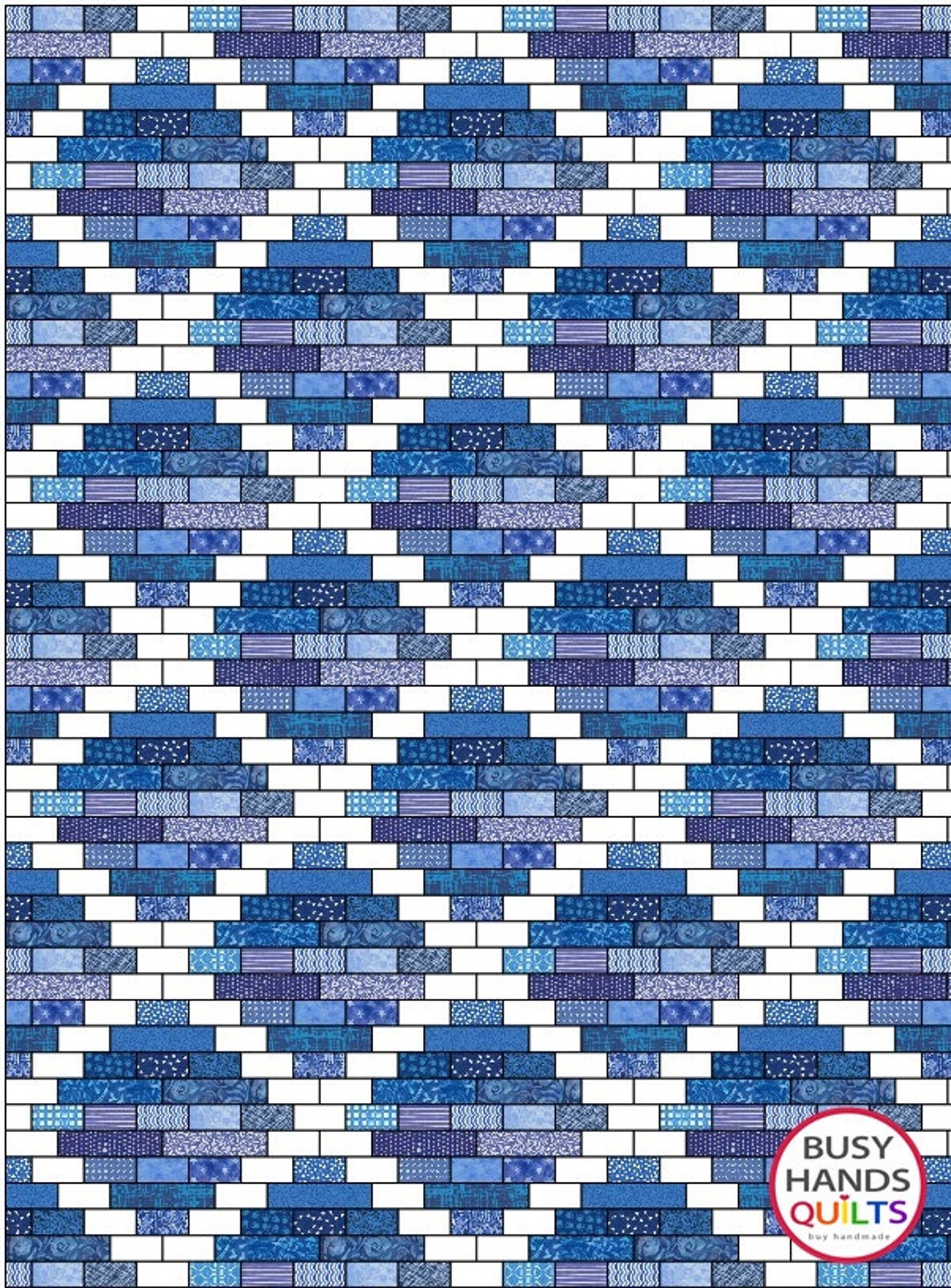 4 Sizes Hampton Court Quilt Pattern PRINTED Throw Twin Queen - Etsy Canada