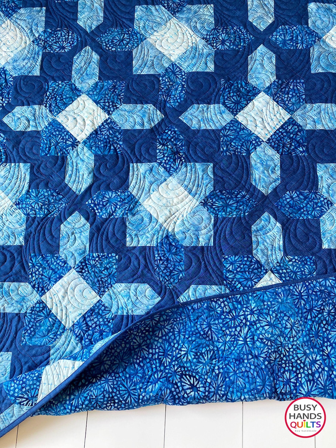 4 Sizes Sweet Comfort Quilt Pattern, PDF DIGITAL Download, Throw Twin ...