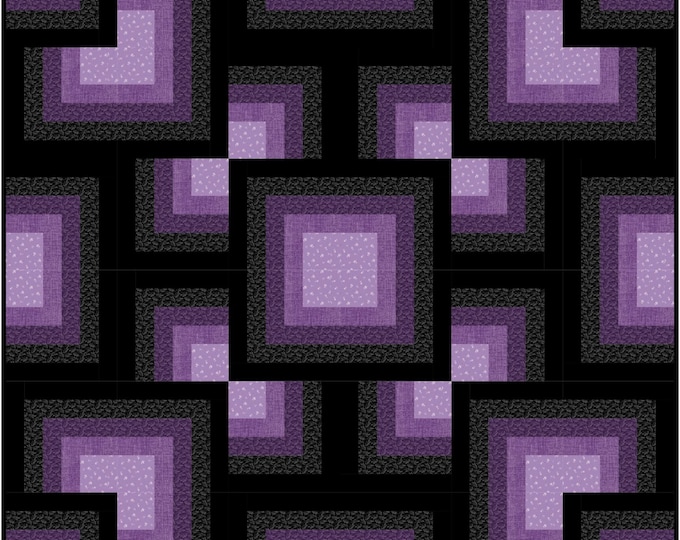 Ombre Dimensions Quilt Pattern - Etsy