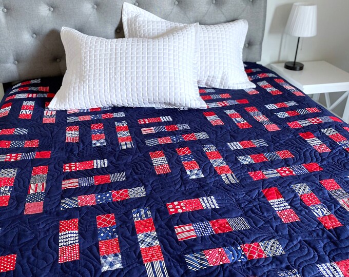 5 Sizes Good Morning Quilt Pattern PRINTED, Jelly Roll Strips, Quick ...