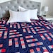 5 Sizes Good Morning Quilt Pattern PRINTED, Jelly Roll Strips, Quick ...