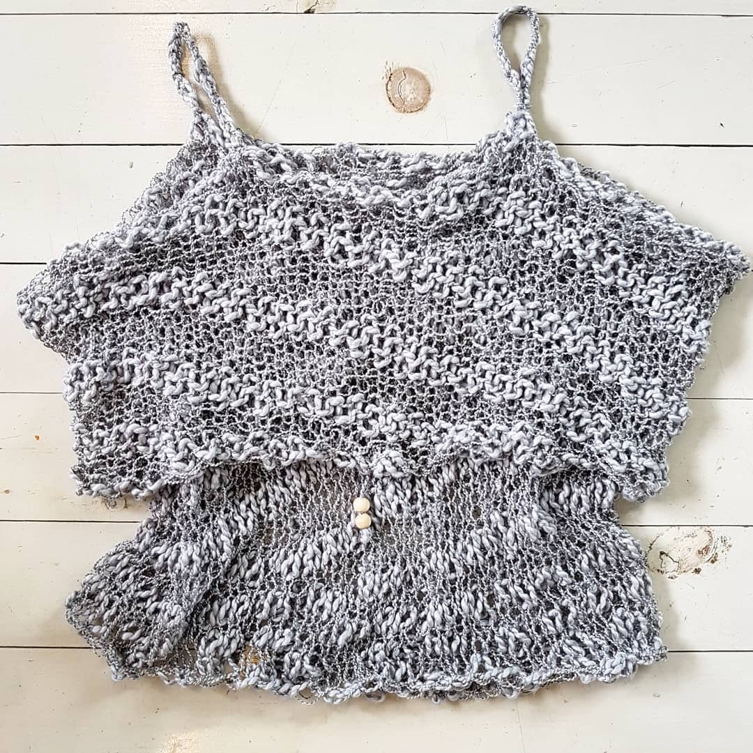 Knit Pattern for the Three-way Romance Top - Easy Knitting Pattern ...