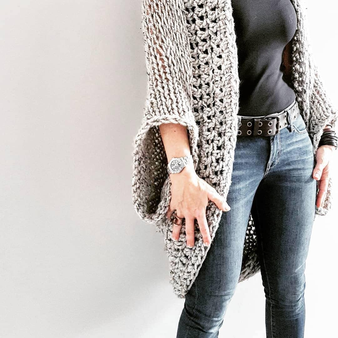 Oversized Shrug Knitted Shrug Chunky Knit Top Knit - Etsy UK